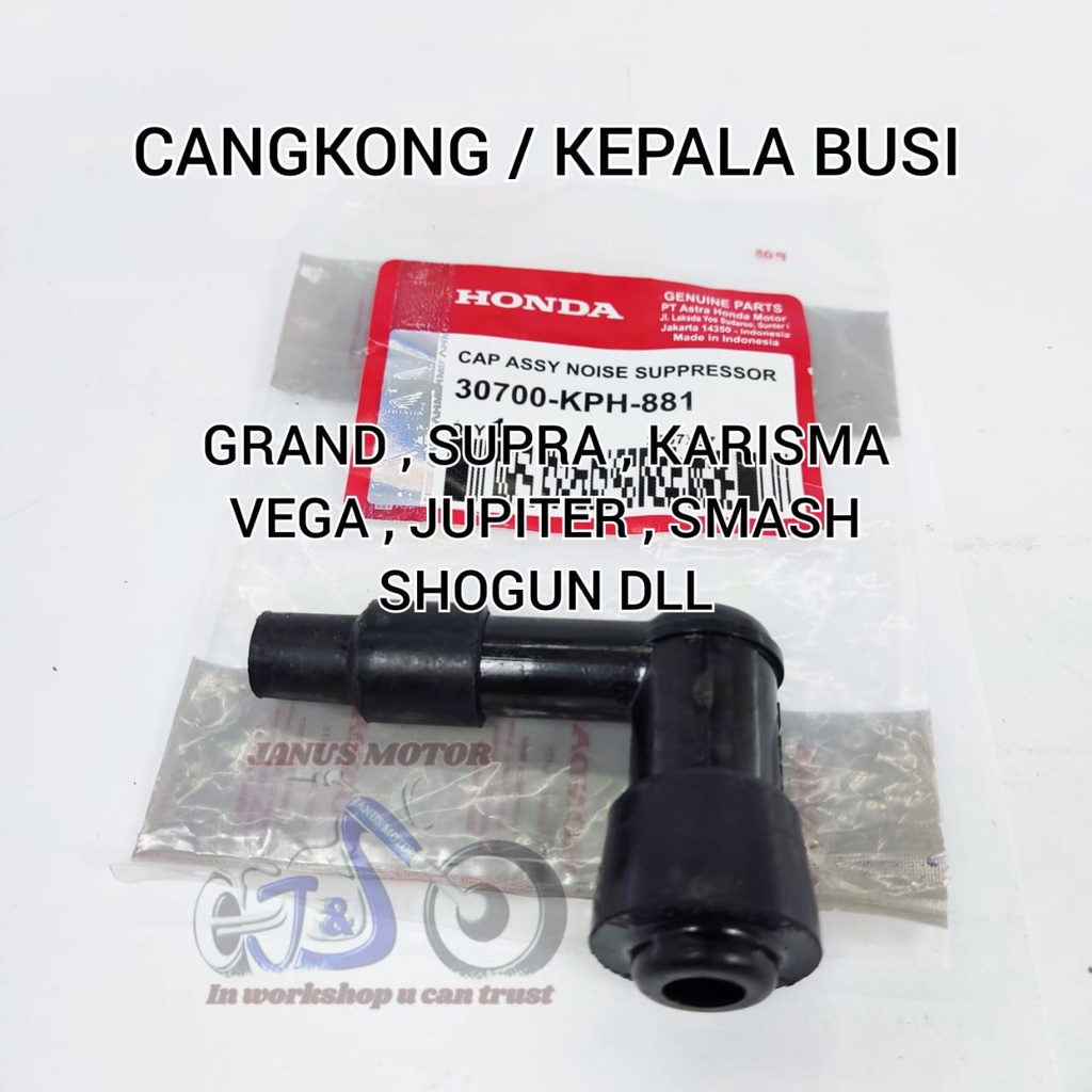 Jual CANGKLONG COP KEPALA BUSI HONDA KARISMA GRAND SUPRA REVO LEGENDA ...