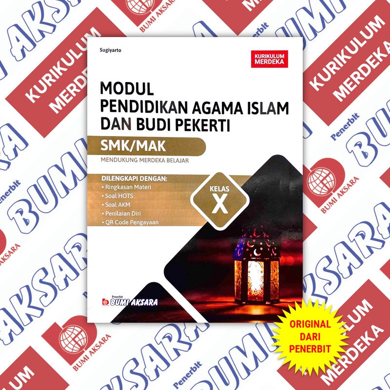 Jual Modul PAI dan Budi Pekerti Kls X SMK/MAK Kurikulum Merdeka Bumi ...