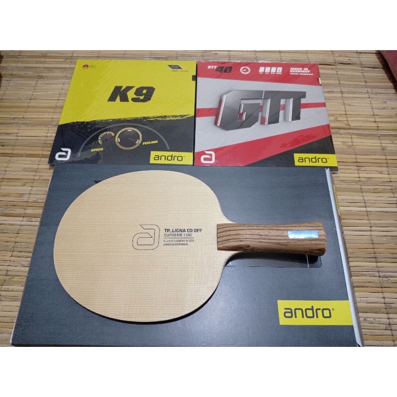 Jual PAKET BET TENIS MEJA OFFENSIVE FULL ANDRO 03 ORIGINAL | Shopee Indonesia