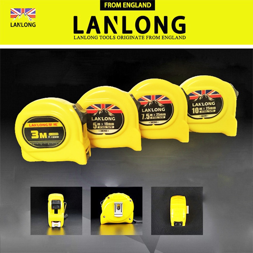 Jual Meteran Roll Gulung Besi 3m - 5m - 7.5m - 10 m Measuring Tape ...