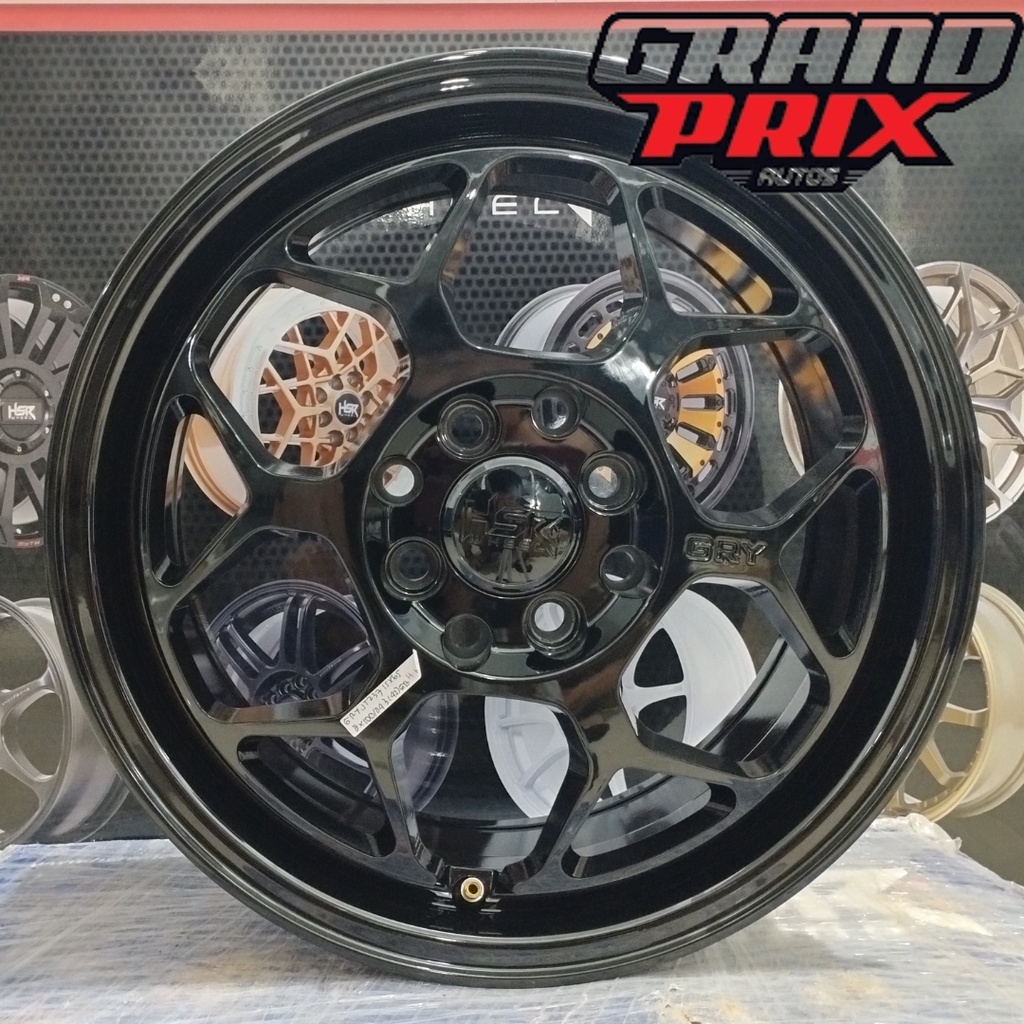 Jual Pelek Mobil Racing Ring 16 Hsr Gry Baut 4X100 & 4X114,3 Mirage ...