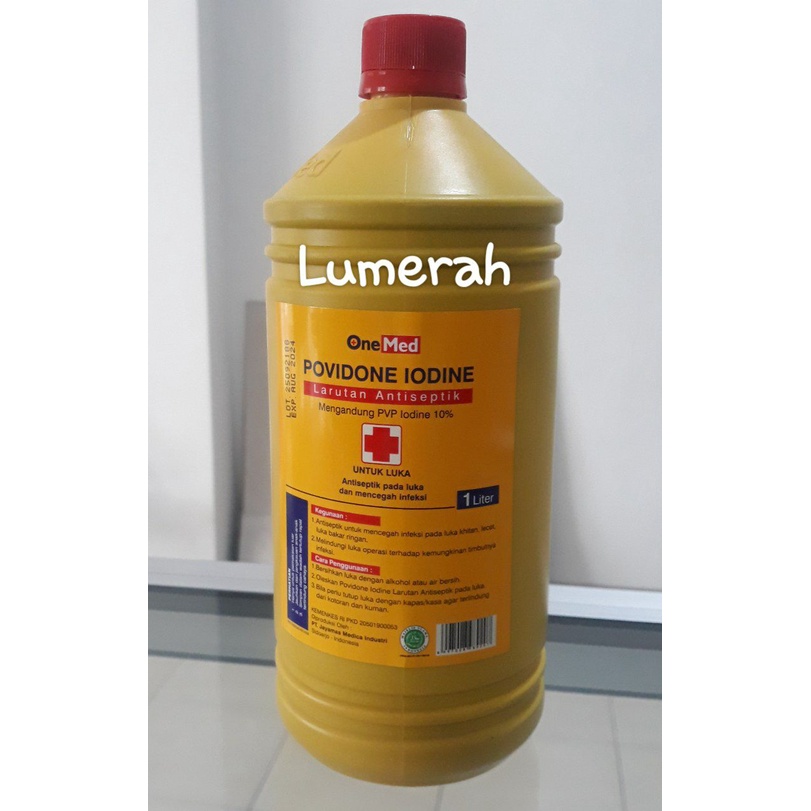 Jual Povidone Iodine 1L Onemed | Shopee Indonesia