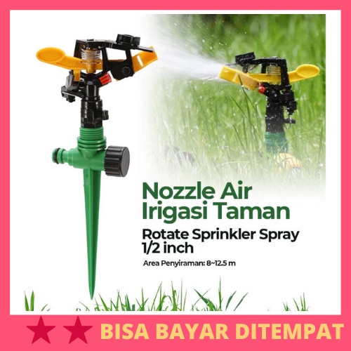 Jual Sprinkler Spray Nozzle Air Irigasi Taman 1/2 inch / Alat Sprinkle ...