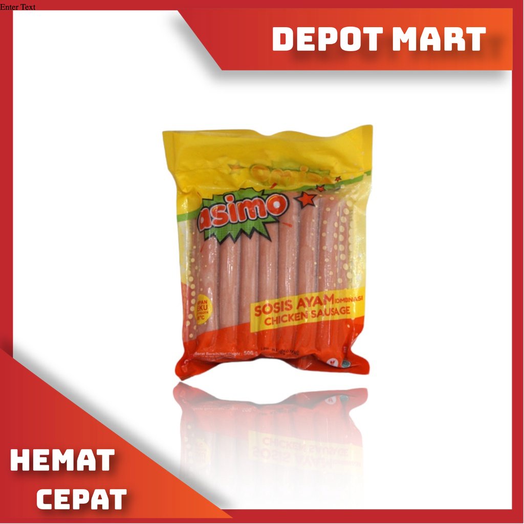 Jual Sosis Ayam / Chicken Sausage Asimo 1KG / 500g / Enak / Lezat ...