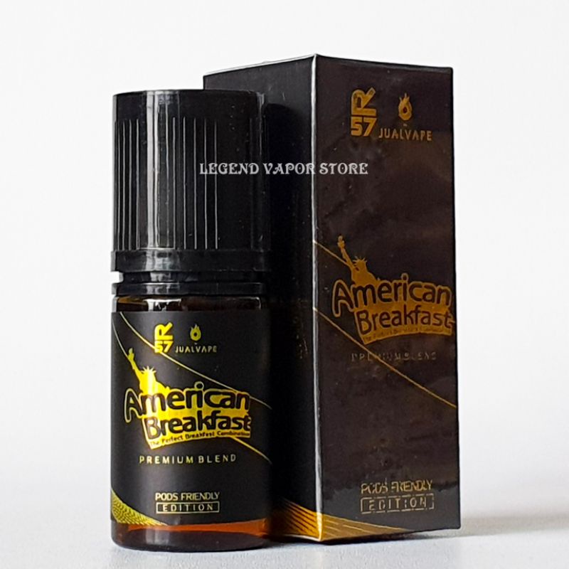 Jual SALT NIC - LIQUID AMERICAN BREAKFAST Premium Blend 30ML 15MG By ...