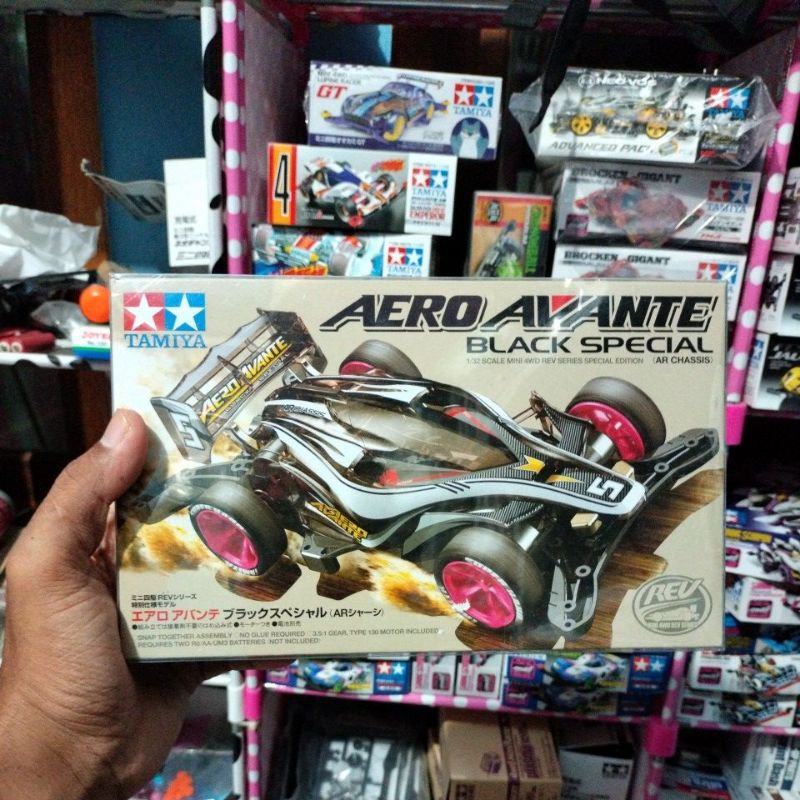 Jual Tamiya 95376 Aero Avante Black Special ( Ar Chassis) | Shopee ...