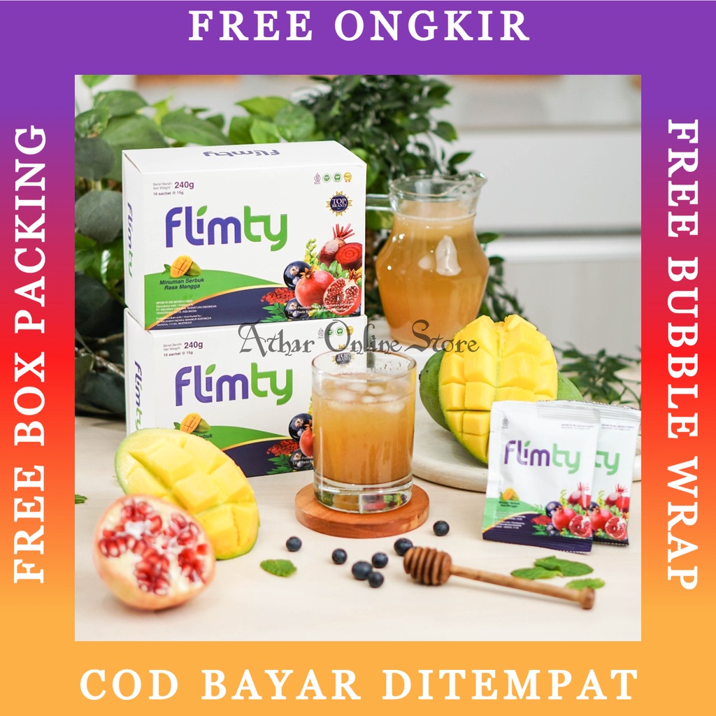 Jual Flimty Jogja Paket Pemula 5 Sachet Fiber Diet Detox Usus ...