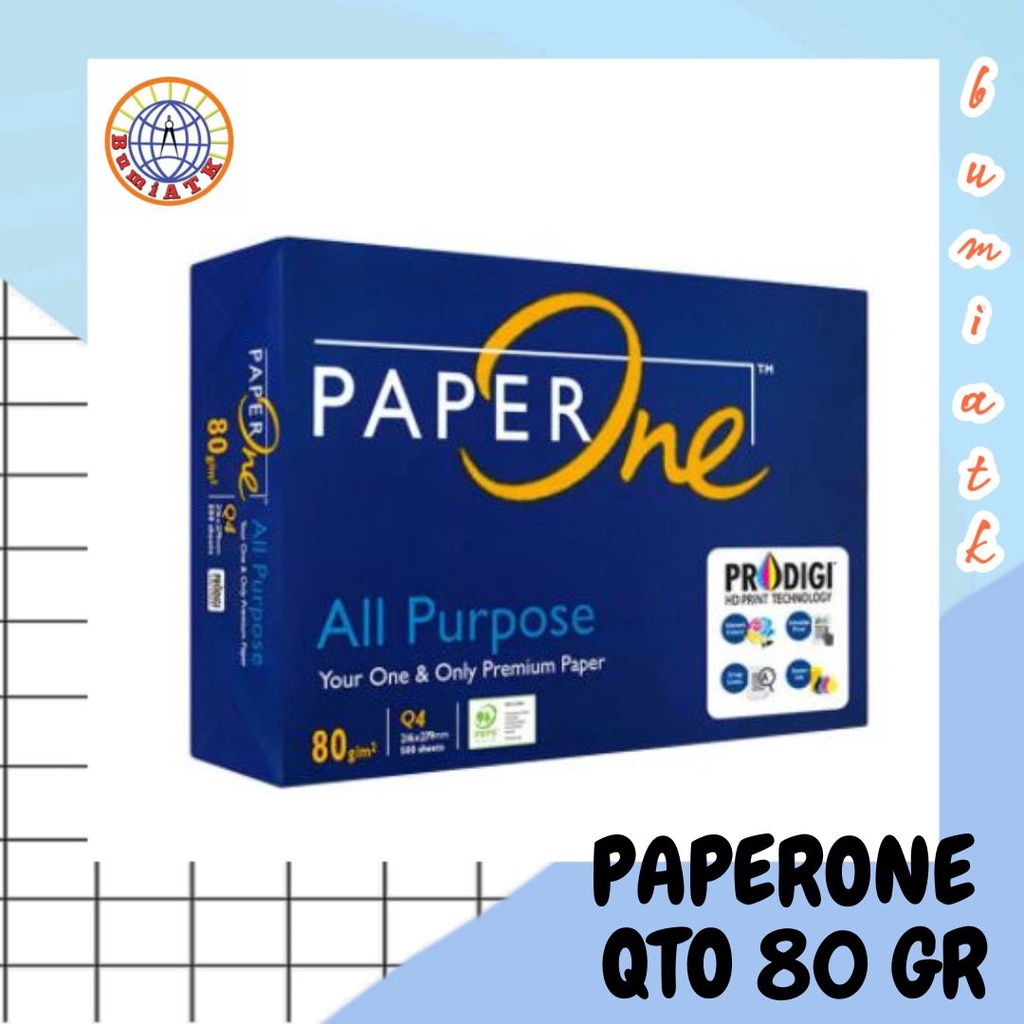 Jual KERTAS HVS/KERTAS FOTOCOPY/KERTAS PUTIH QTO/KERTAS PRINT KUARTO ...