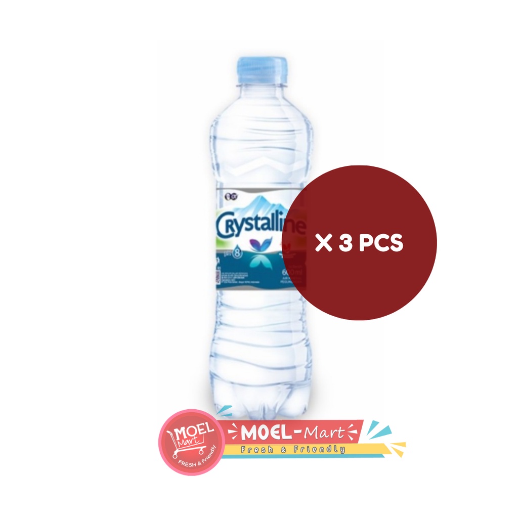 Jual CRYSTALLINE 3 Botol x 600ML | Shopee Indonesia