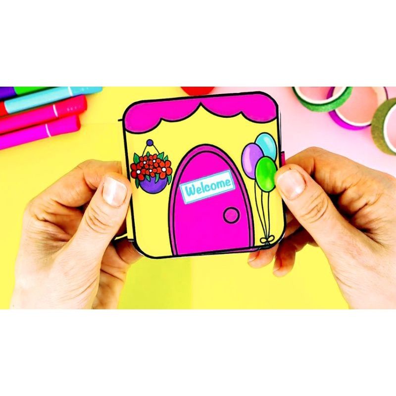 Jual Paper doll bebek mini viral mainan edukasi anak paper duck viral ...