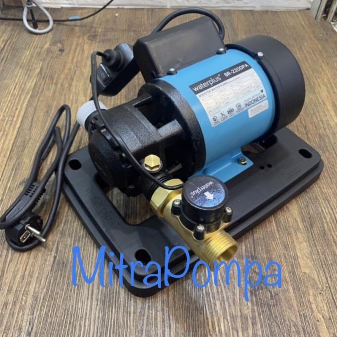 Jual Paket Lengkap pompa pendorong booster pump waterplus BR-220DPA | Shopee Indonesia