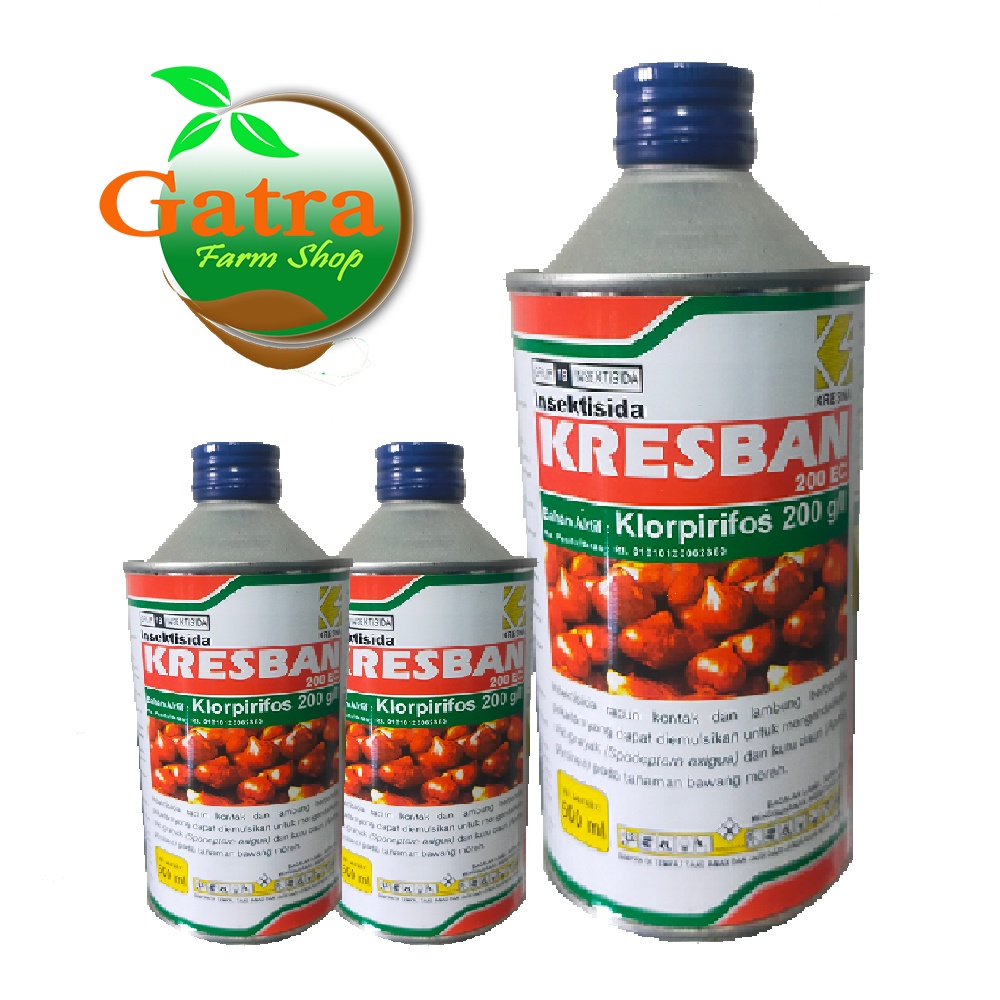 Jual Kresban 200 EC insektisida racun kontak 500 ml | Shopee Indonesia