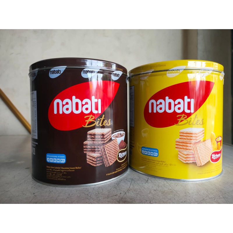 Jual NABATI BITES RICHEESE RICHOCO WAFER KALENG 300GR | Shopee Indonesia