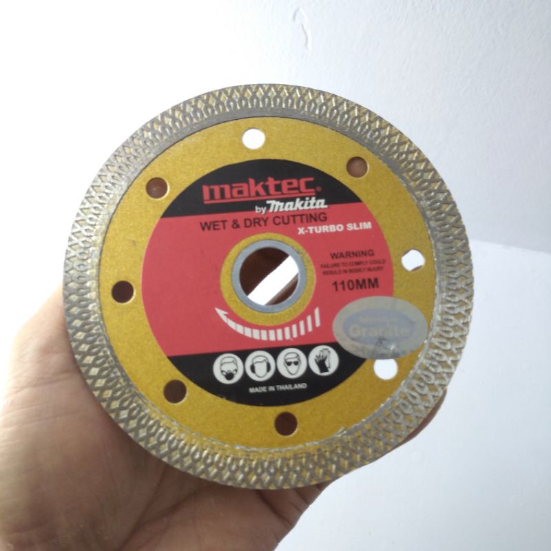 Jual Mata Gerinda Maktec Makita SLIM X TURBO BATIK Mata pisau Potong ...