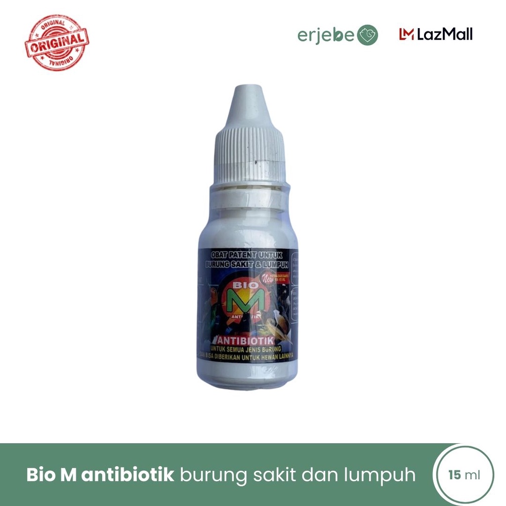 Jual Antibiotik Bio-m Obat patent Untuk Burung Sakit Dan Lumpuh Obat ... Jual Antibiotik Bio-m Obat patent Untuk Burung Sakit Dan Lumpuh Obat ...
