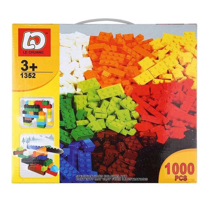 Jual Bricks 1000 Pcs Mainan Balok Building Blocks 1000 Le Chuang ...
