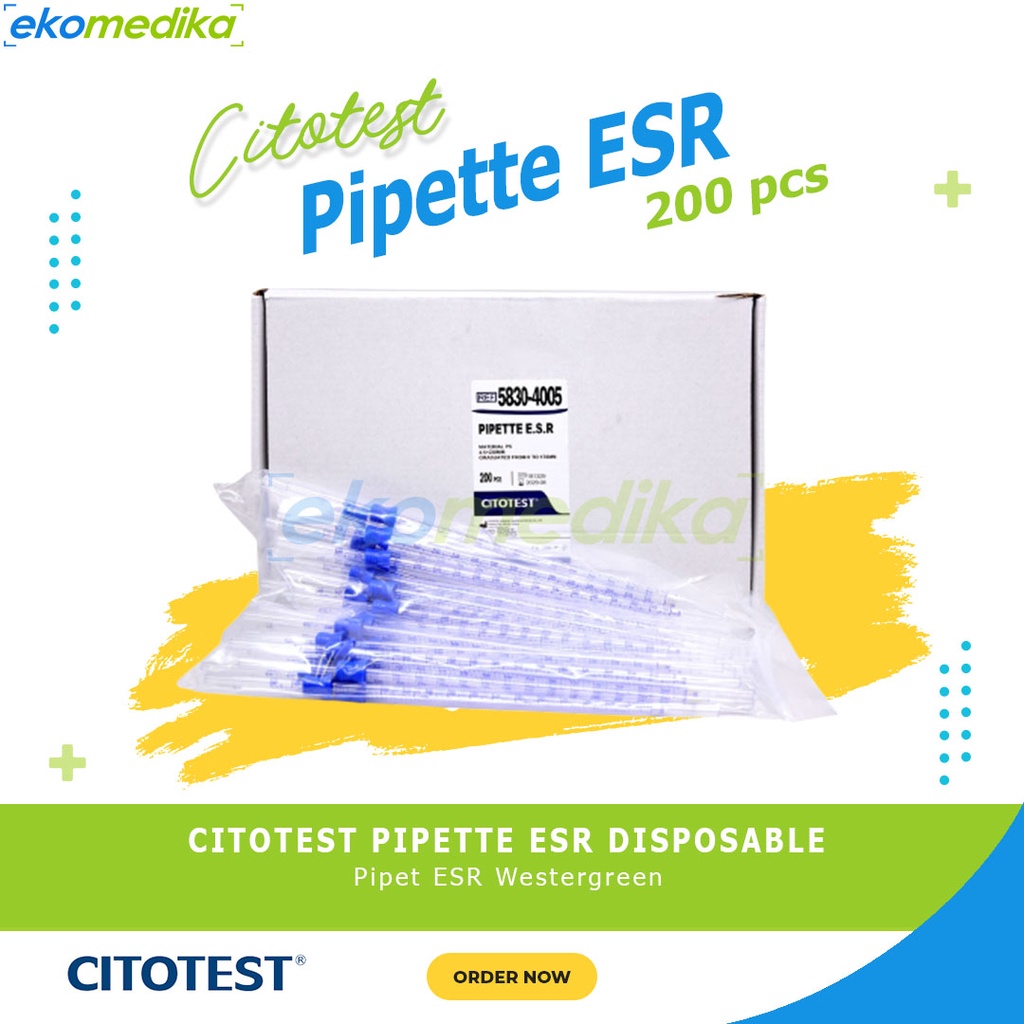 Jual Pipet ESR | Pipet LED Tabung Westergreen ESR LED Disposable isi ...