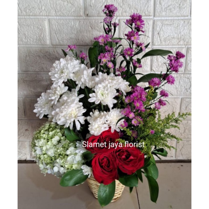 Jual rangkaian bunga cmpur/bunga segar/wangi/kafo ultah/anniversary ...