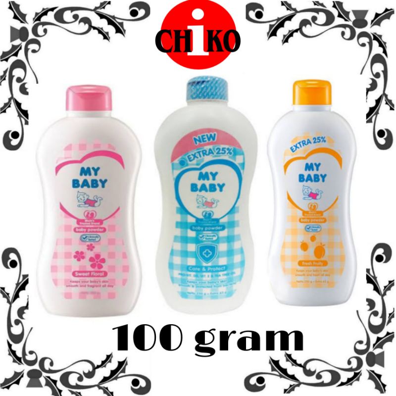 Jual BEDAK BAYI MY BABY POWDER 100 GRAM | Shopee Indonesia