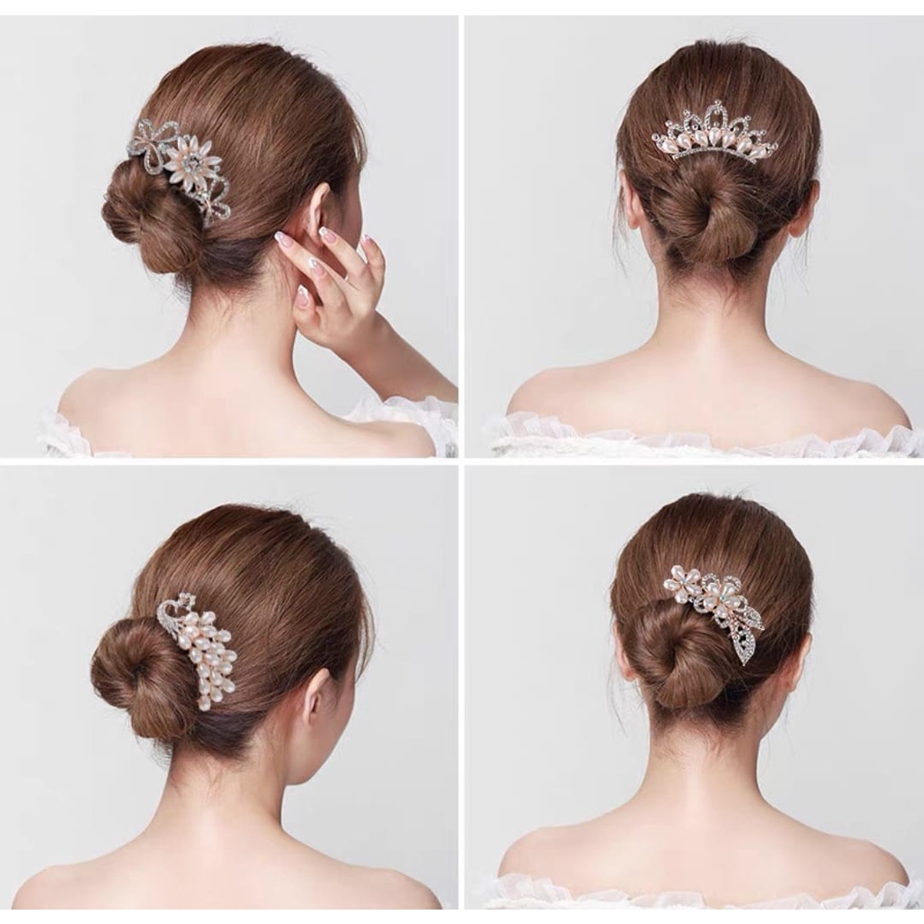 Jual Sirkam Rambut Tusuk Sanggul Korea Elegant 1 Pcs | Shopee Indonesia