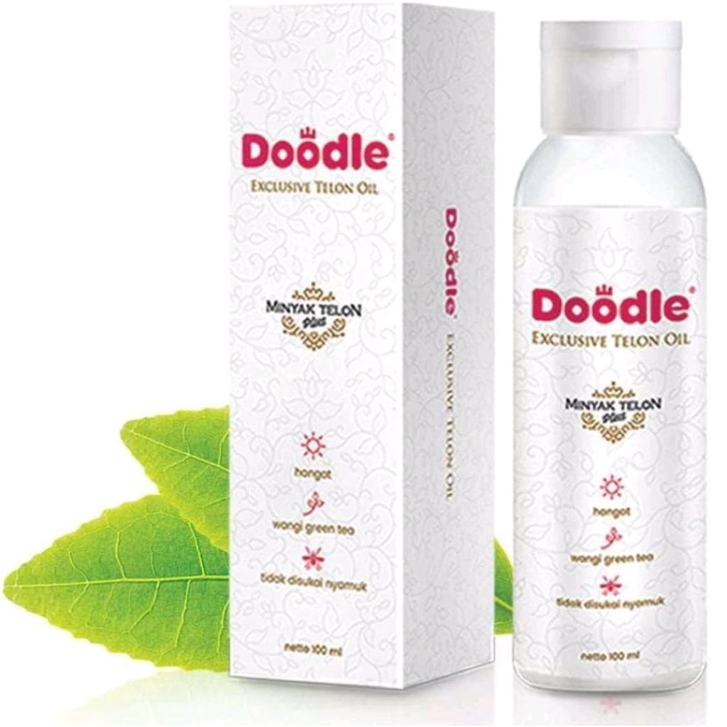 Jual MINYAK TELON DOODLE ( wangi GREEN TEA ) untuk bayi dan anak ...