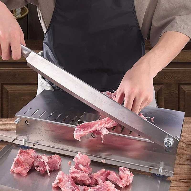 Jual Stainless Steel Slicer With board / Alat Potong Daging Beku Meat ...