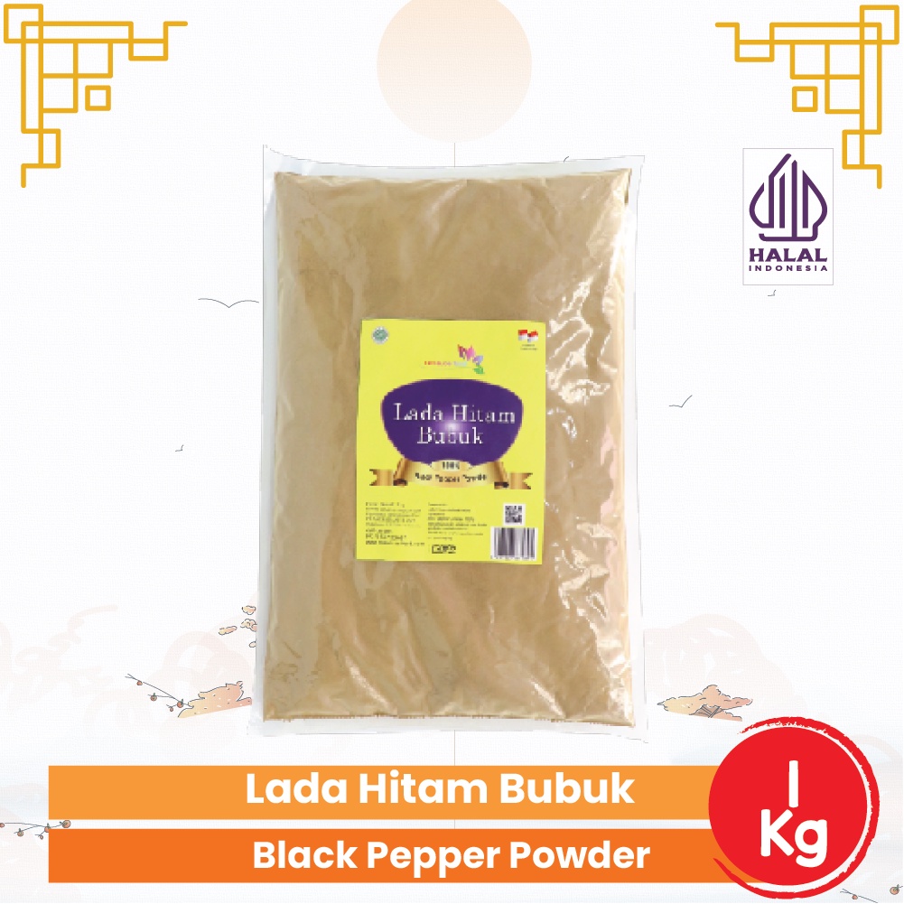Jual KC. LADA HITAM BUBUK/BLACK PEPPER POWDER 1 KG | Shopee Indonesia