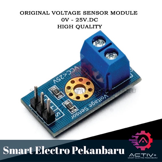 Jual ORIGINAL VOLTAGE SENSOR MODULE 0V-25V DC SENSOR TEGANGAN VOLTAGE ... Jual ORIGINAL VOLTAGE SENSOR MODULE 0V-25V DC SENSOR TEGANGAN VOLTAGE ...