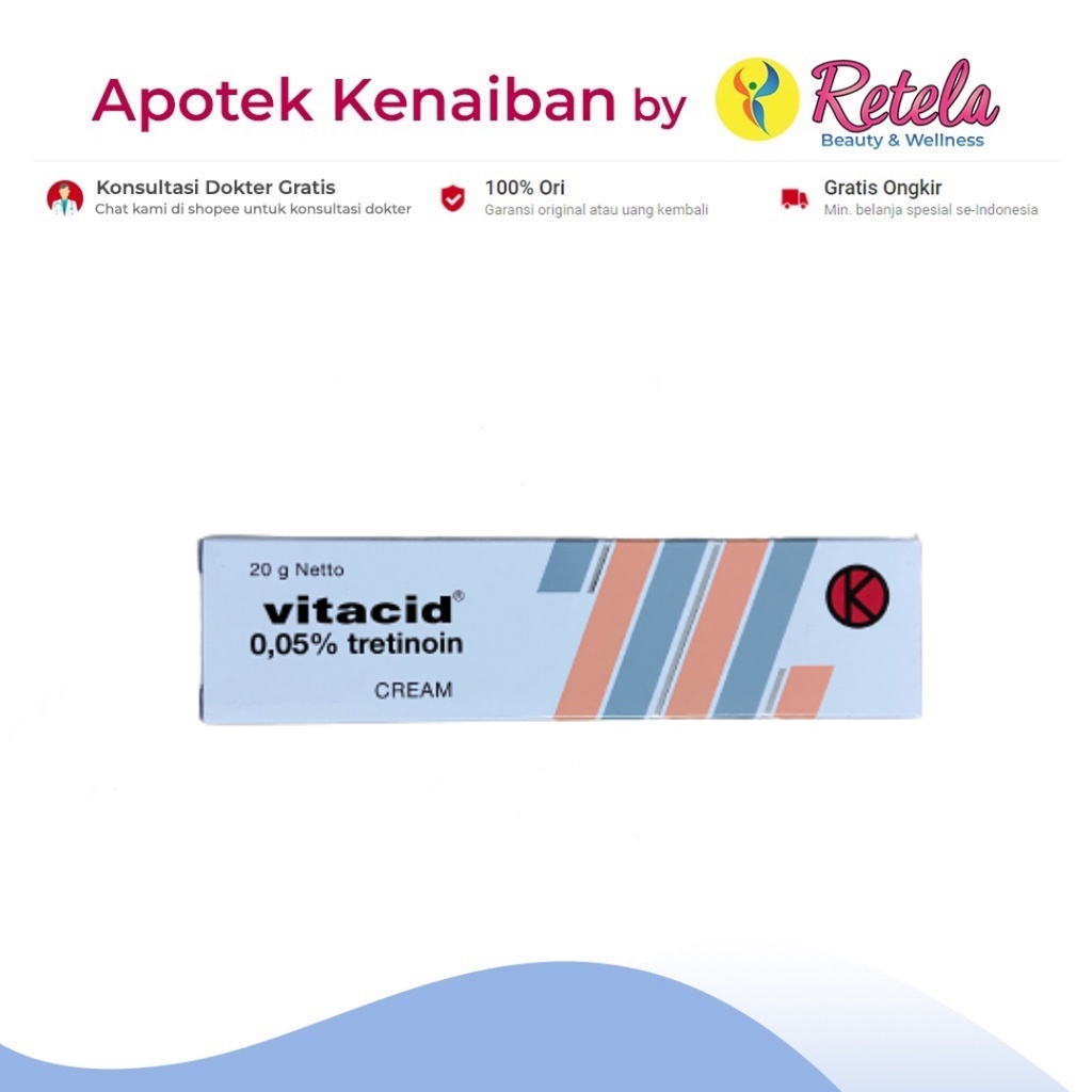 Jual Vitacid 0.05 % Cream 20 gr | Shopee Indonesia