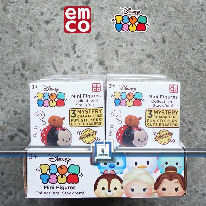 Jual Emco Disney Tsum Tsum Mini Figure Surprise 2 Mystery Figure 1 ...