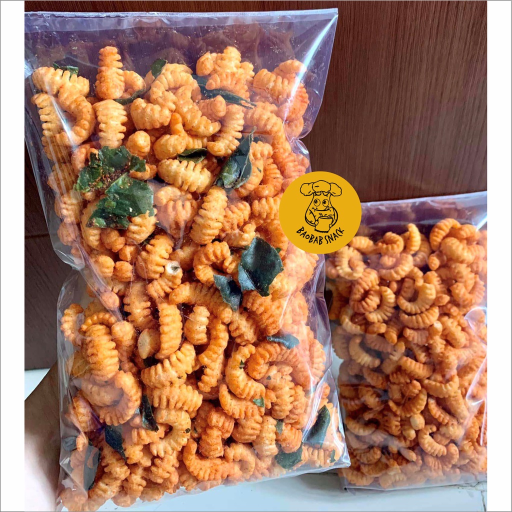 Jual [BAOBAB SNACK] Kentang Potato Ulat Pedas Daun Jeruk 250gr 250 gram ...