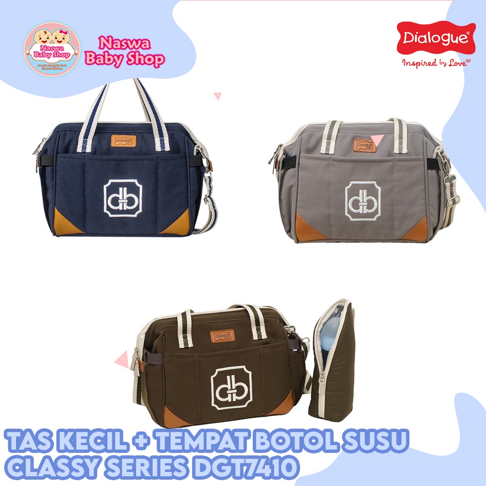 Jual Dialogue Baby Tas Kecil Perlengkapan Bayi + Tempat Botol Susu ...