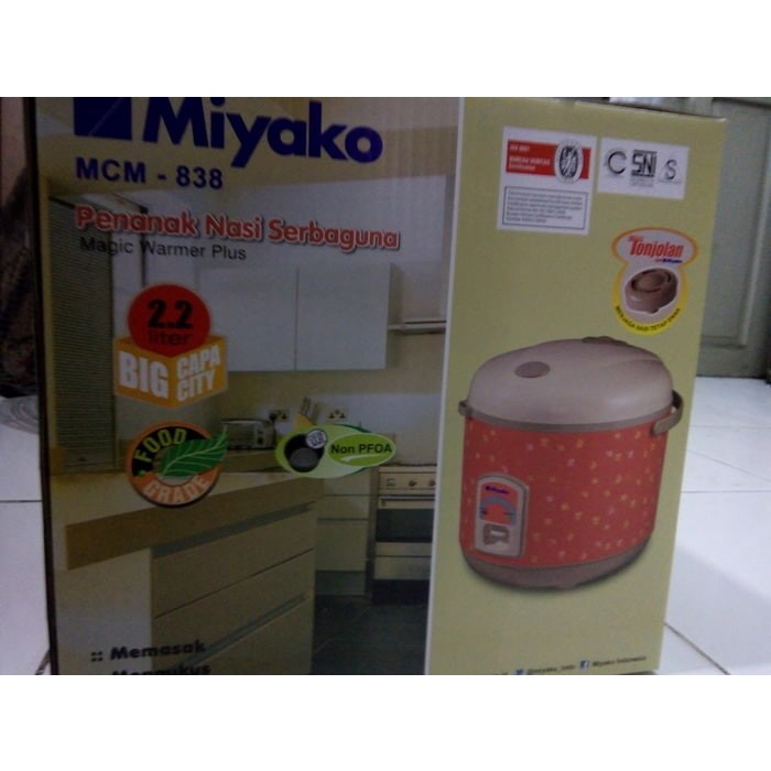 Jual MIYAKO MCM-838 MagicCom/Rice Cooker ORIGINAL. | Shopee Indonesia