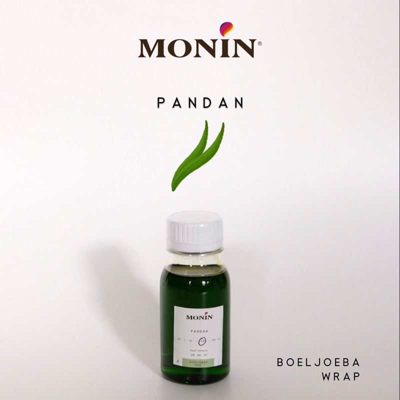 Jual Monin Pandan Syrup Repack [30, 50, 100] g | Shopee Indonesia