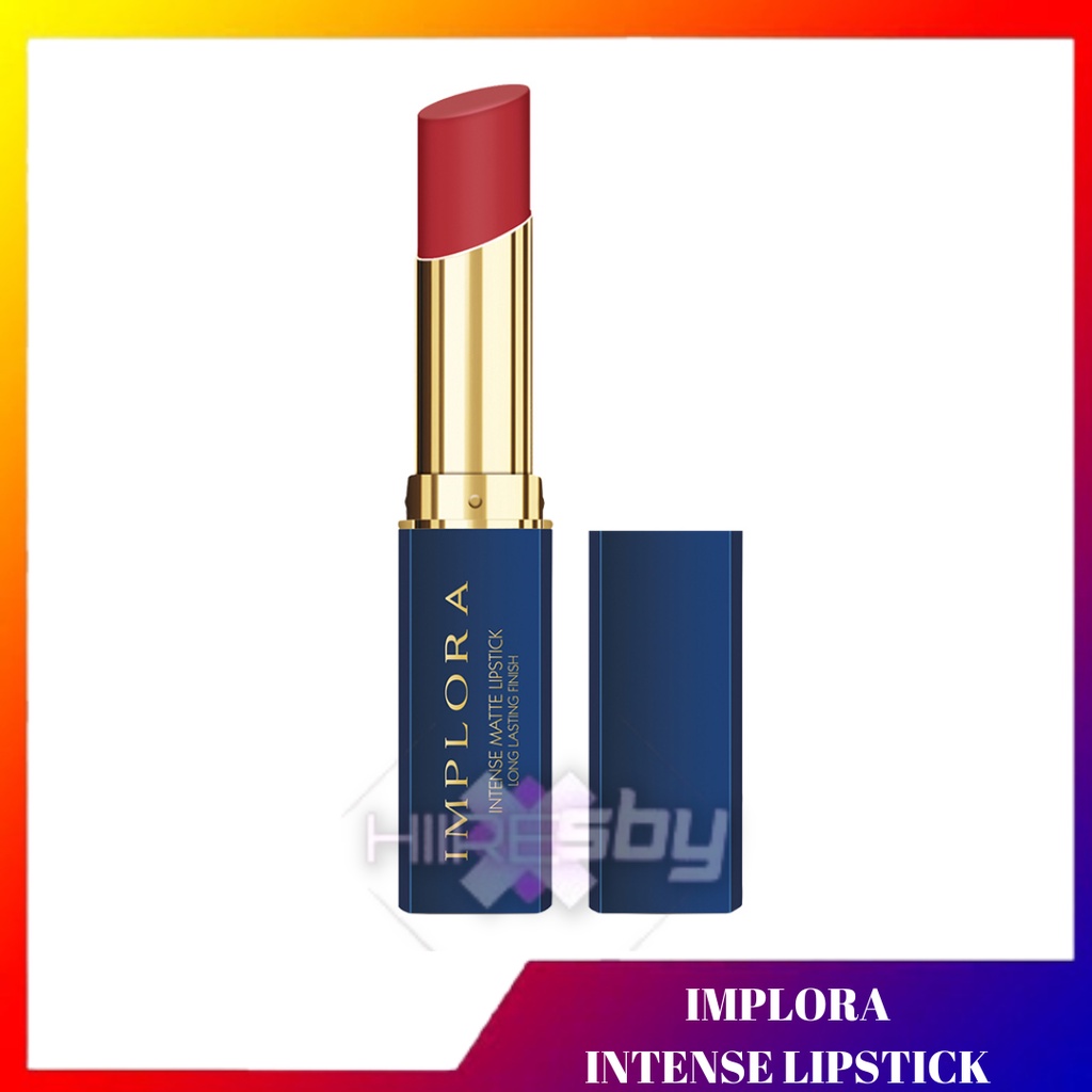 Jual Implora Intense Matte Lipstick Long Lasting Finish | lipstik mate ...