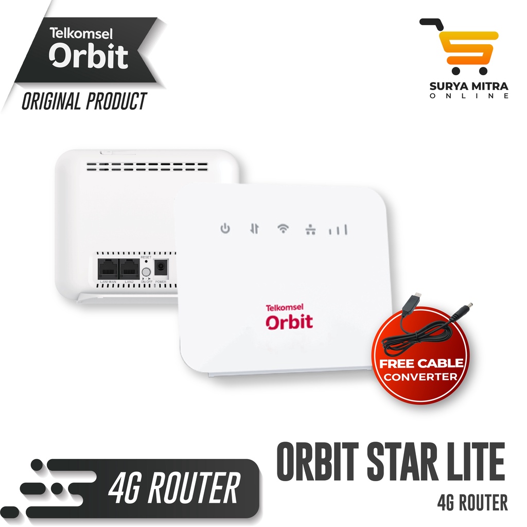 Jual Telkomsel Orbit Star Lite Modem WiFi 4G High Speed | Shopee Indonesia