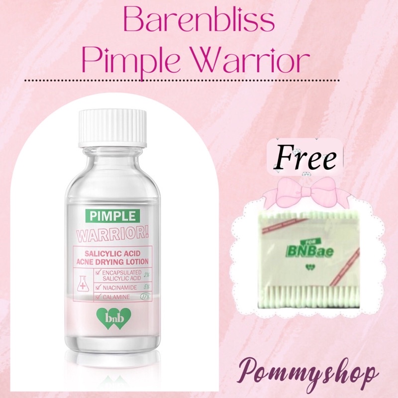 Jual BNB Barenbliss Pimple Warrior Salicylic Acid Acne Draying Lotion ...