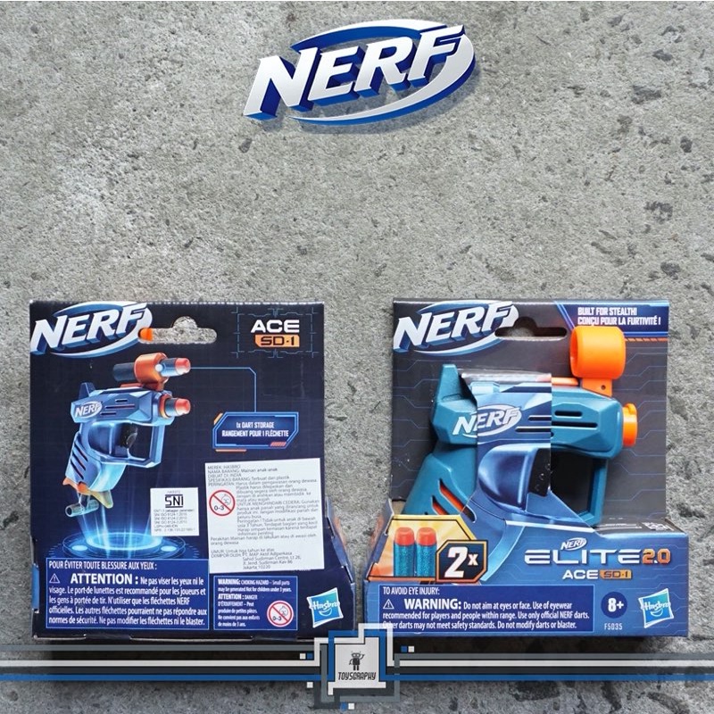 Jual NERF Elite 2.0 Ace SD-1 Jolt Nanofire Pocket Nano Fire Nerf ...