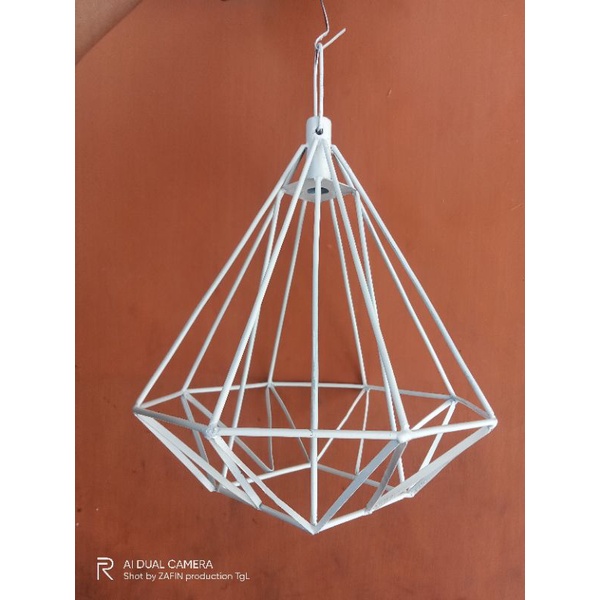 Jual kap lampu gantung diamond kap lampu piramid kap lampu hias ...