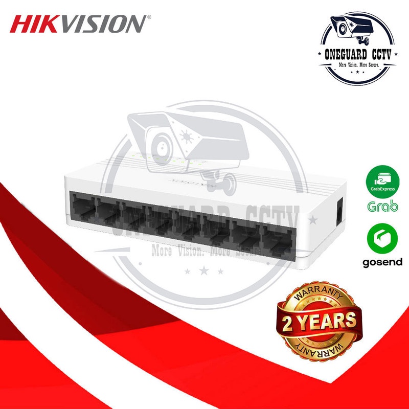 Jual DS-3E0108D-E HIKVISION DESKTOP SWITCH | Shopee Indonesia