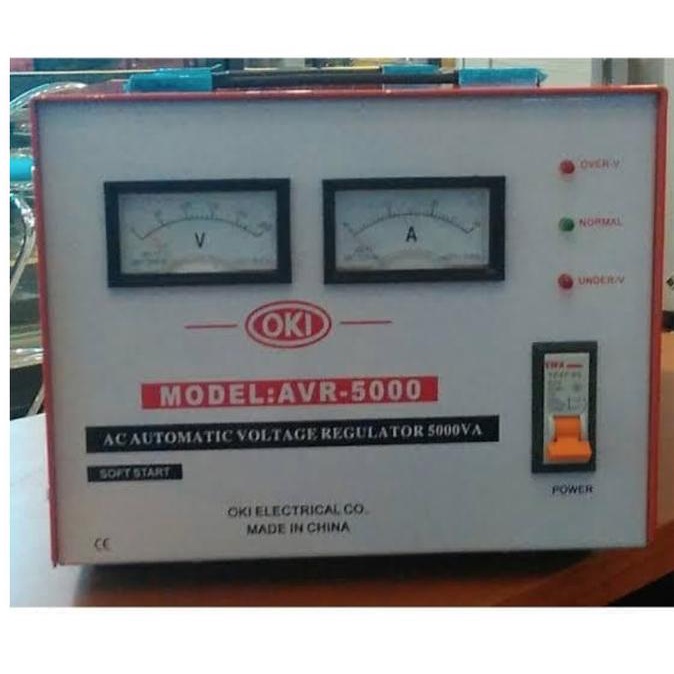 Jual Stabilizer Stabiliser 5000 Watt Stavol Oki Avr-5000 Ori 100% ...
