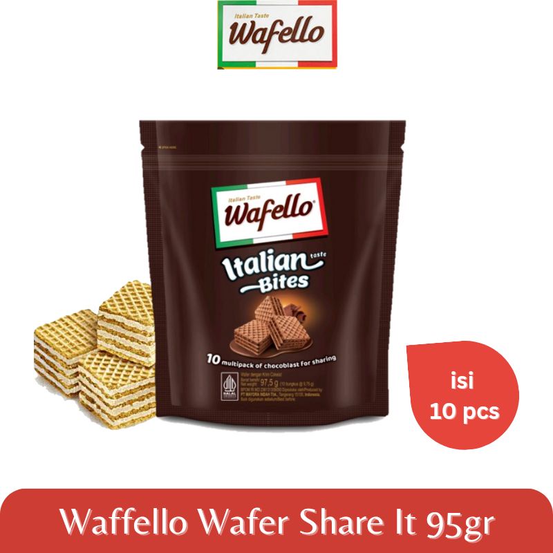 Jual Roma Wafello Italian Bites Cokelat Punch 95gr | Shopee Indonesia