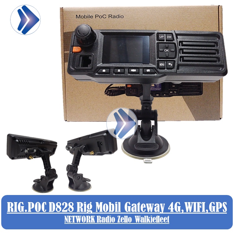 Jual Rig Mobil Gateway D828 POC 4G Wifi GPS Network Zello,Walklefleet ...