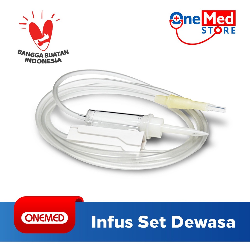 Jual Infus Set Dewasa OneMed OT | Shopee Indonesia