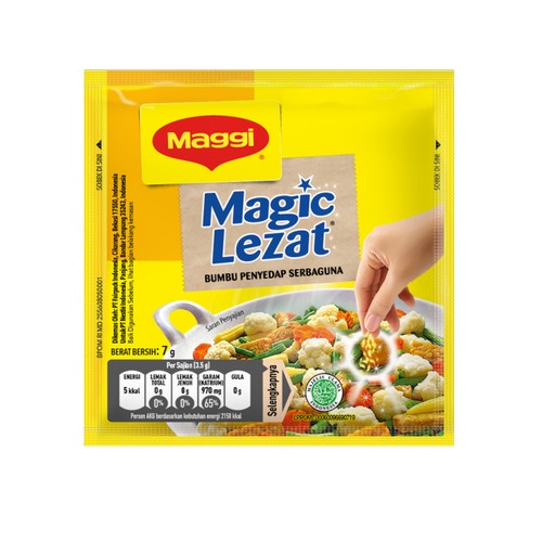 Jual PENYEDAP RASA | MAGGI MAGIC LEZAT POLYBAG 42GX6S | MAGGI SACHET ...