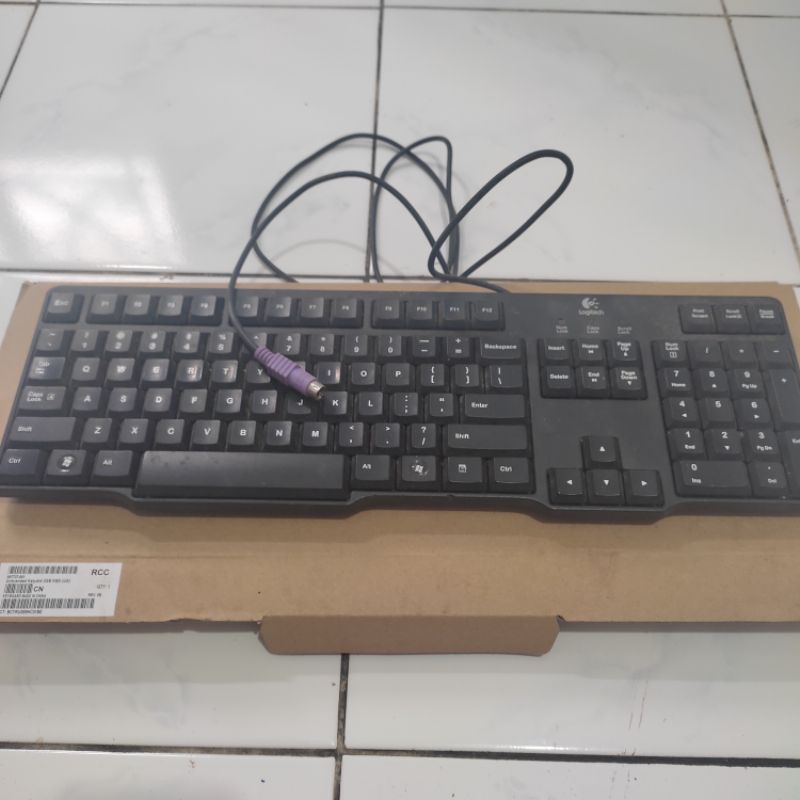 Jual Keyboard Logitech K100 Classic | Shopee Indonesia