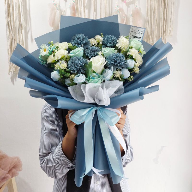 Jual Buket Bunga Artifisial Premium mix large [PROSES CEPAT] lamaran ...