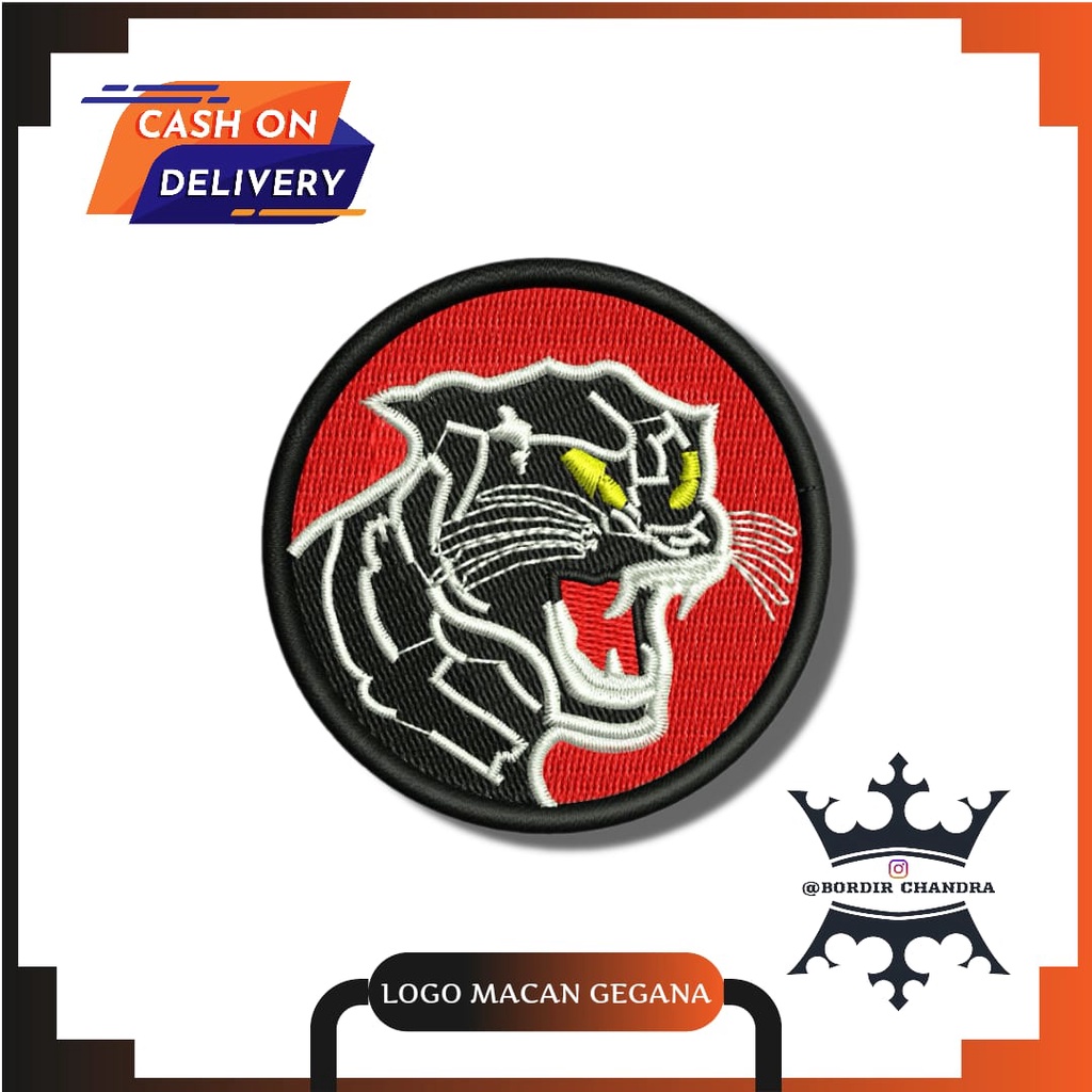 Jual LOGO MACAN - PIN GEGANA - GEGANA TIMBUL 3D-RATA | Shopee Indonesia