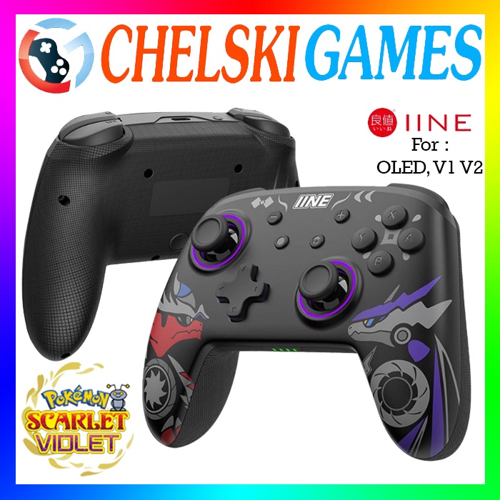 Jual IINE Amiibo Pro Controller Bluetooth Wireless Gamepad Nintendo ...