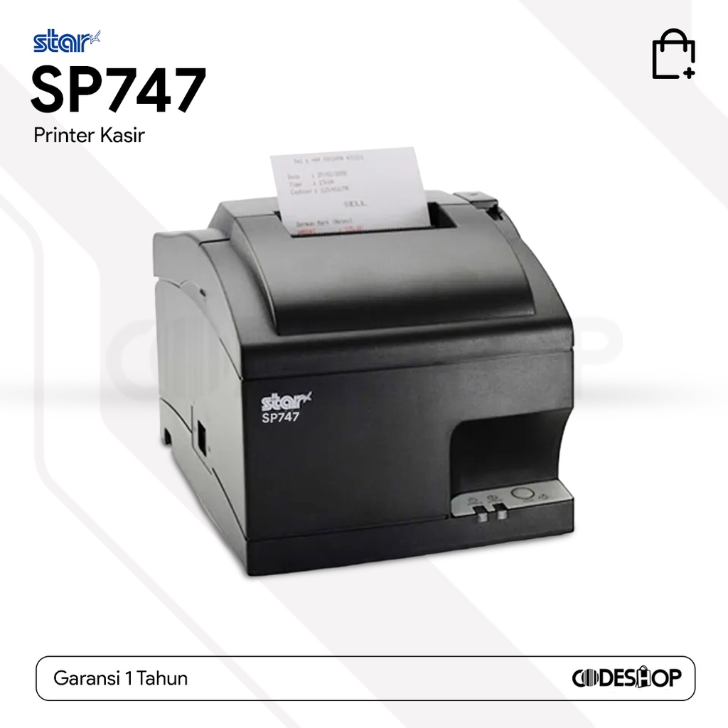 Jual Printer Dot Matrix STAR SP747 Cetak Struk Kasir USB Auto Cutter ...